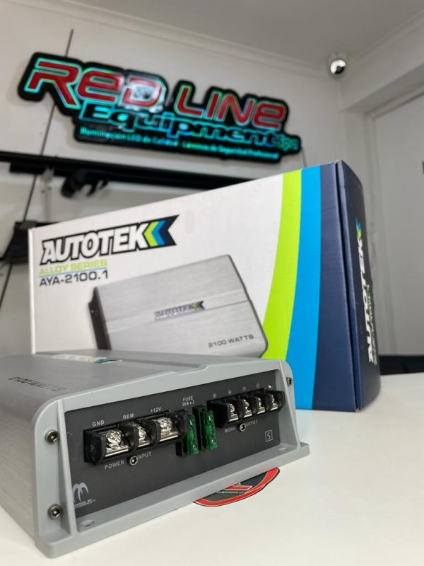 AMPLIFICADOR AUTOTEK 2100.1 MONOBLOCK – Redline Equipment