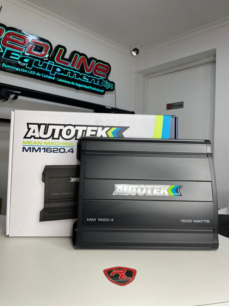AMPLIFICADOR AUTOTEK 4 CANALES – Redline Equipment