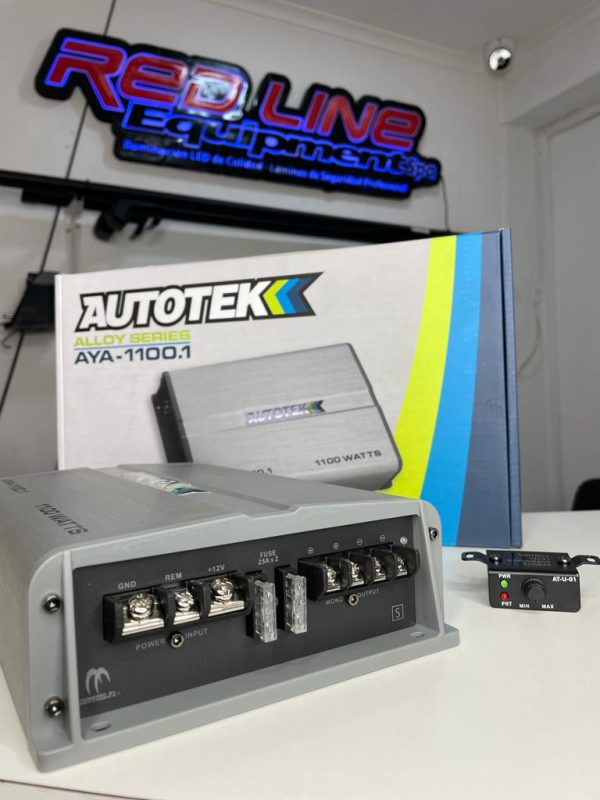 AMPLIFICADOR AUTOTEK 1100.1 MONOBLOCK – Redline Equipment
