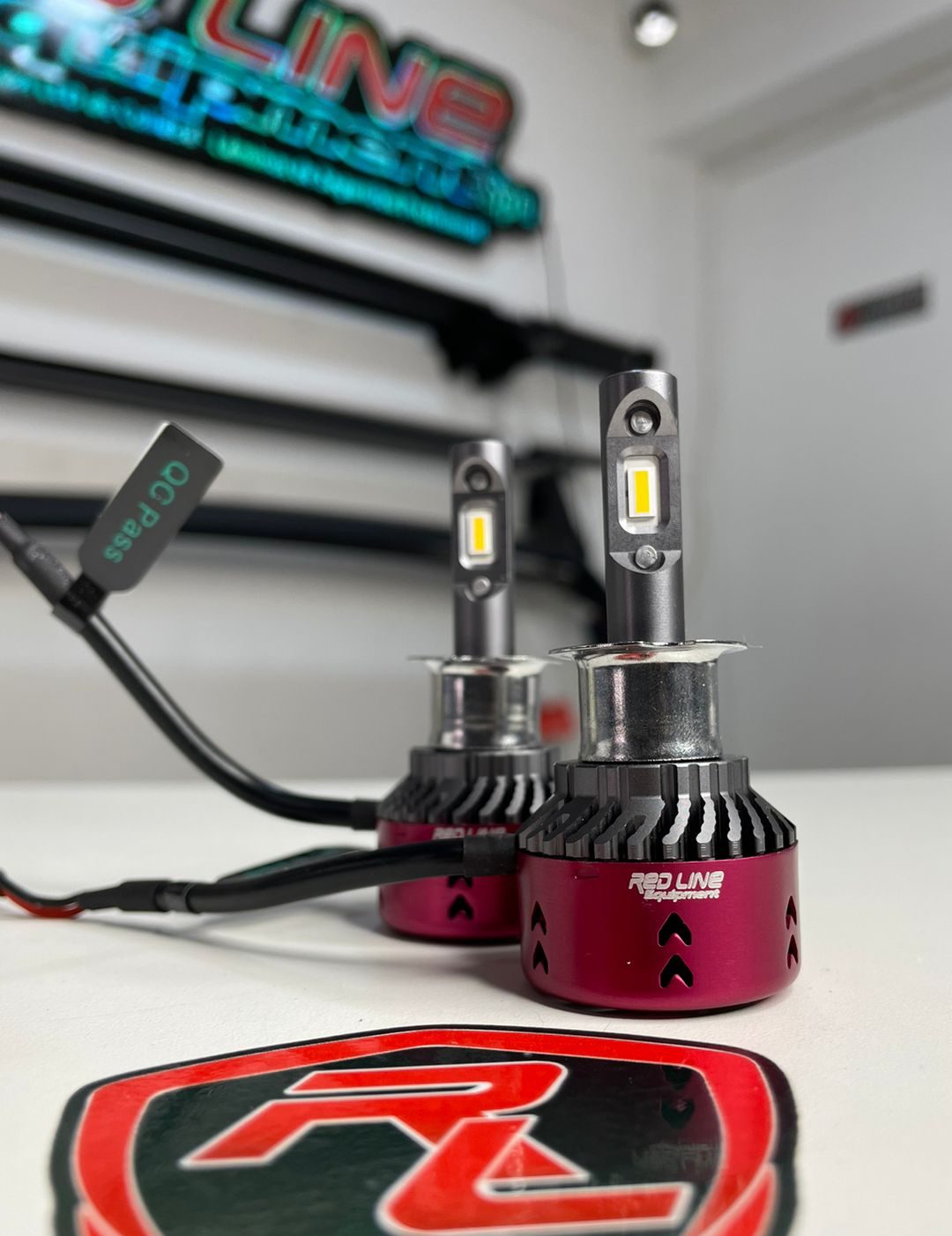 LED V6 H3 (AMARILLO) 3000K – Redline Equipment